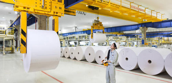 Paper Making Overhead Crane - Kino Cranes