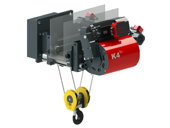 Explosion Proof Wire Rope Hoist - Kino Cranes